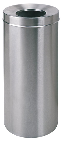 STAINLESS STEEL WASTE CONTAINER OPEN TOP ADVANCED — Zizette
